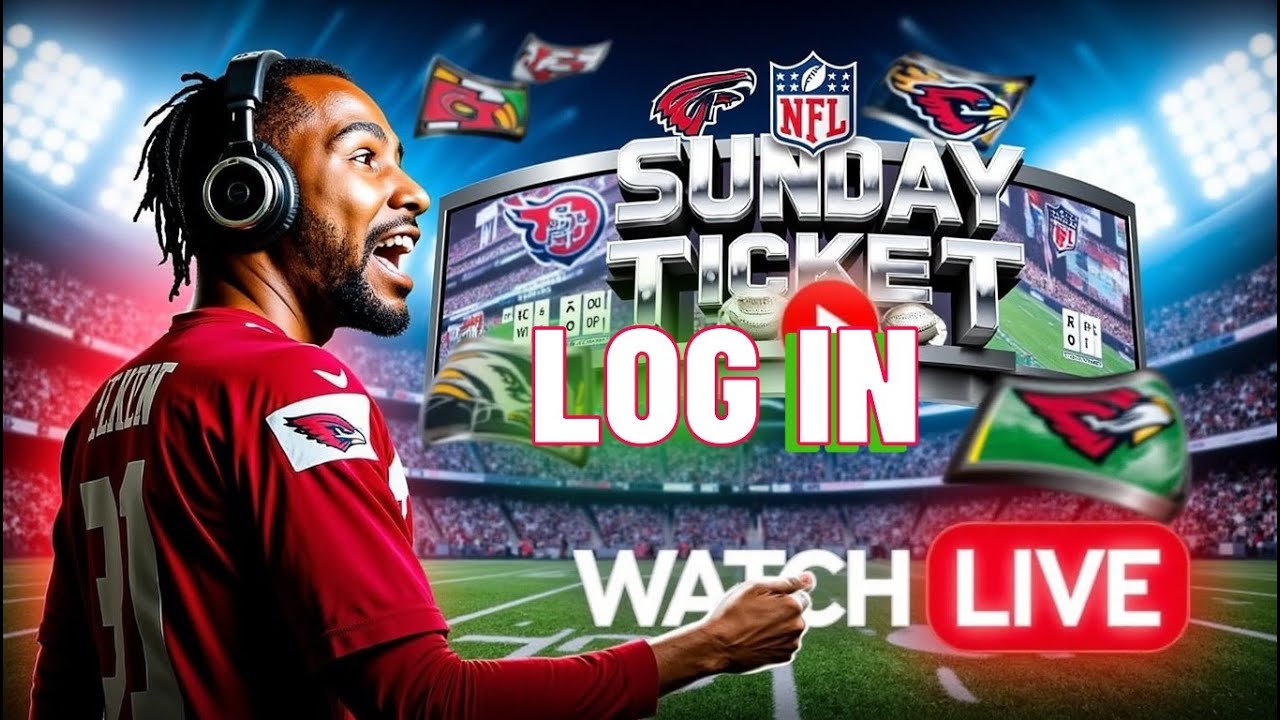 LOG IN and watch NFL games on YouTubeTV with NFL Sunday Ticket! - YouTube