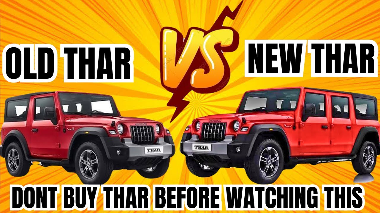 Old Thar Vs New Thar🔥Thar Latest Update 🔥Thar 5 Door Launch kab hogi 😕 ...