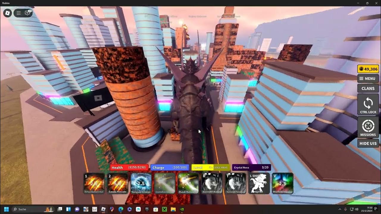 Roblox Kaiju universe Showcase Vargoth the Stardeath - YouTube