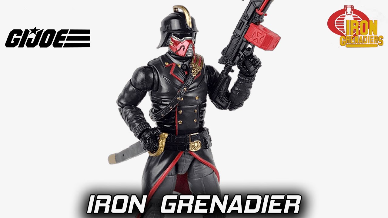 G.I. Joe Classified Series Iron Grenadier #132 Action Figure Review ...