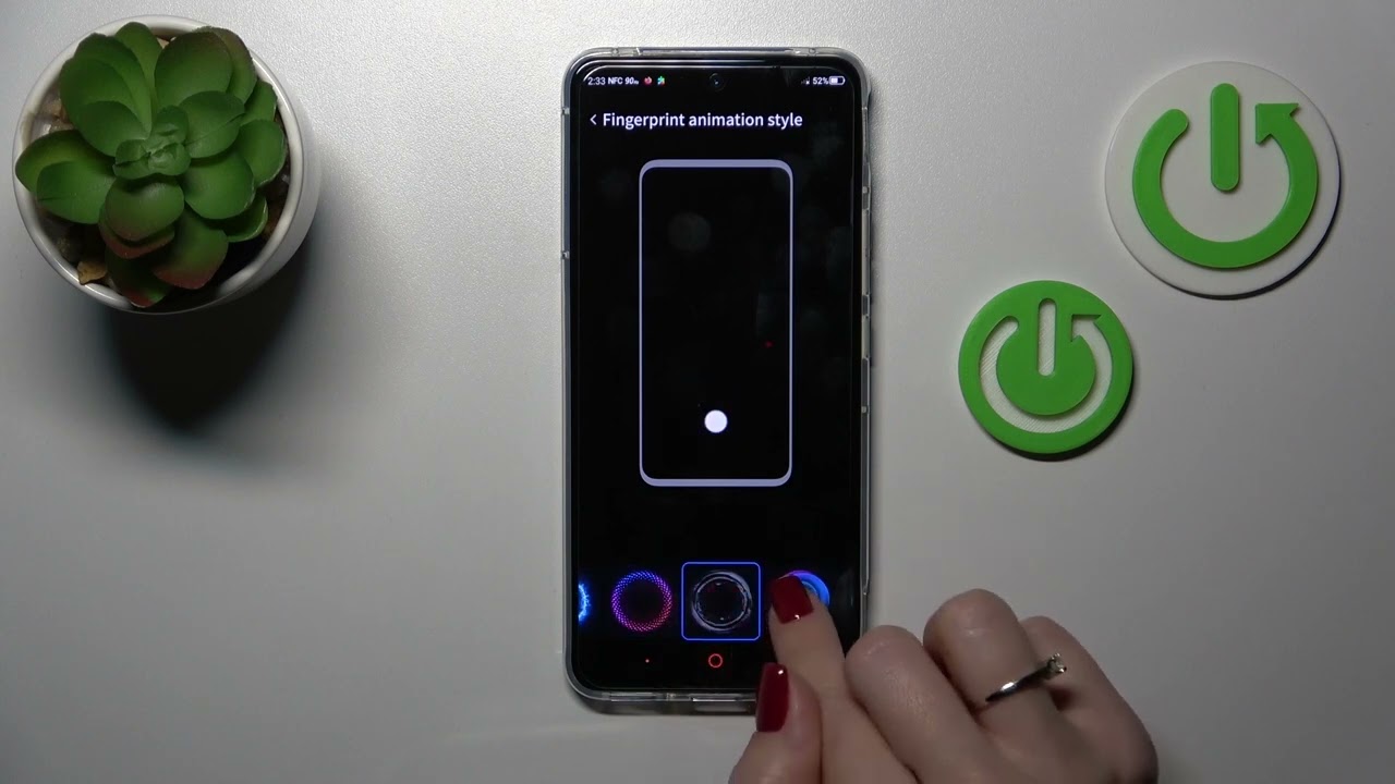 How to Change Fingerprint Sensor Animation in ZTE Nubia Red Magic 6R ...