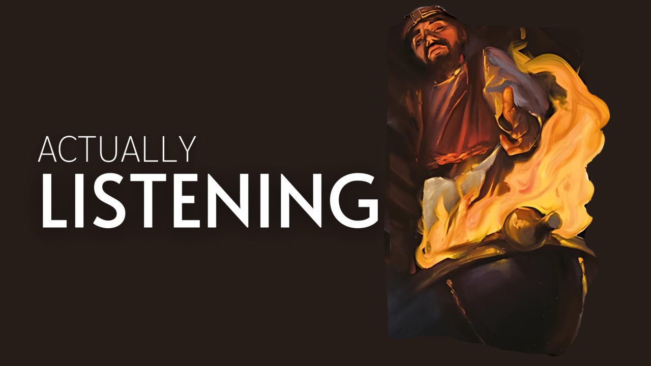 Actually Listening - YouTube