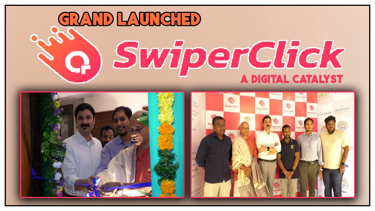 Swiper Click A Digital Catalyst Launched By Swamy Sri Raj vibhu ...
