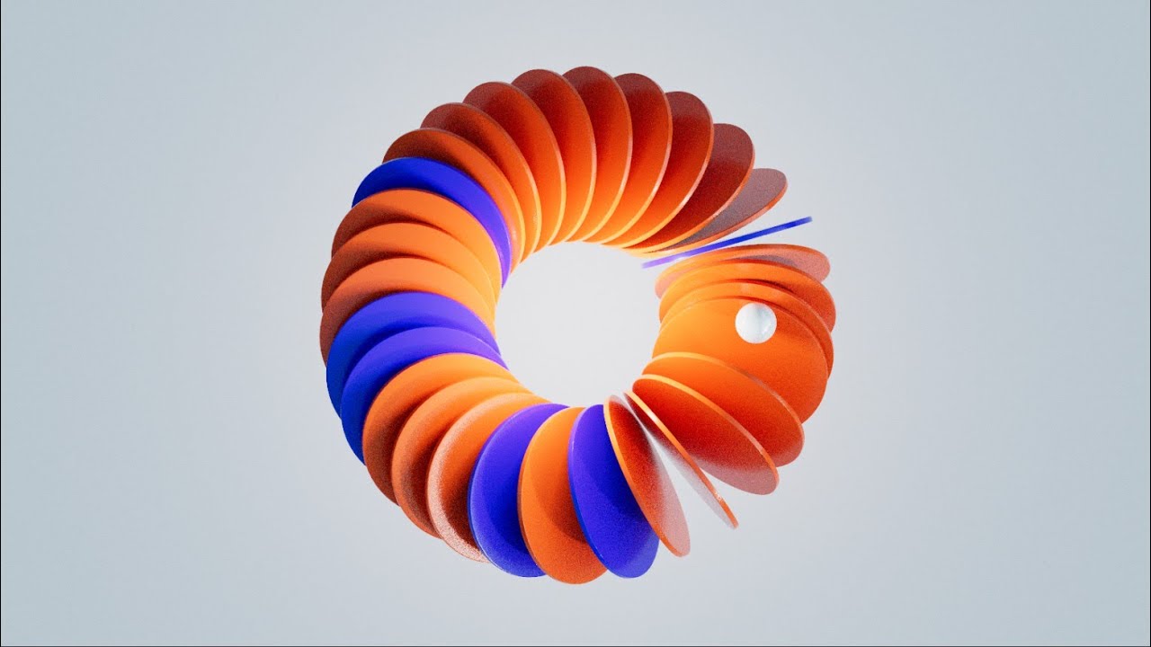 TUTORIAL | Rotating Disks in Cinema 4D ⚡[ in just 5 MIN !]⚡ + 📩[ Free Project ]📩 - YouTube