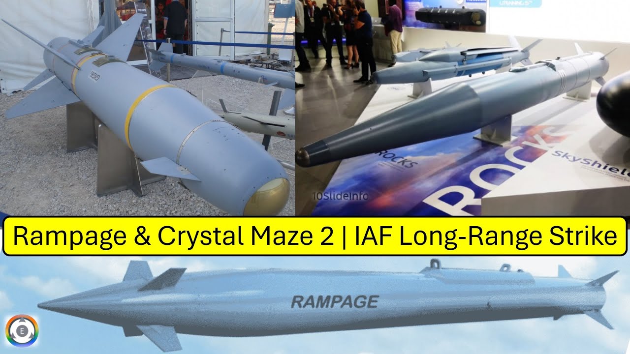 Rampage & Crystal Maze 2 Missiles | IAF's Long-Range Strike Power - YouTube