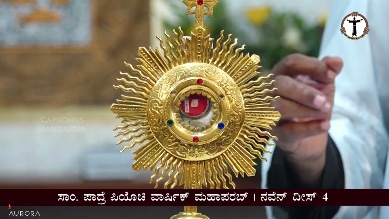 St Padre Pio Feast 2022 | Novena Day 4 | Fr Rocky Dcunha | Capuchins ...