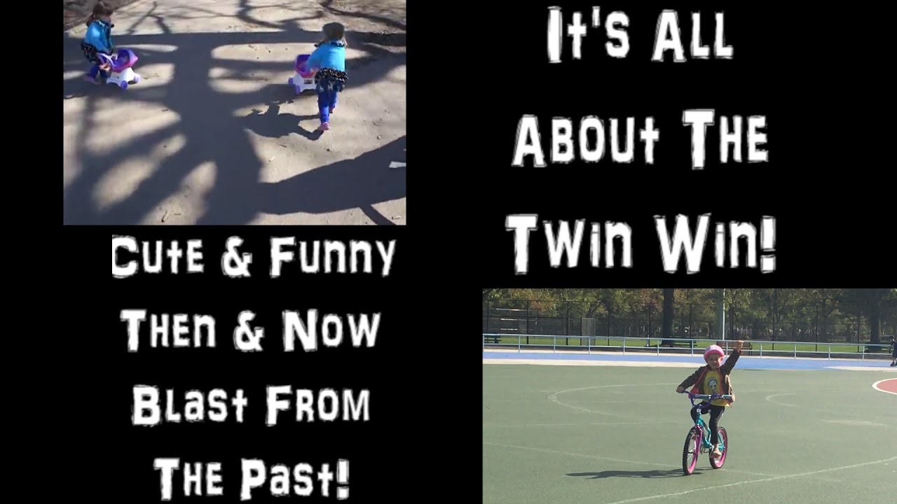 Funny Cheating Twins Racing Then & Now - Throwback Thursday - YouTube