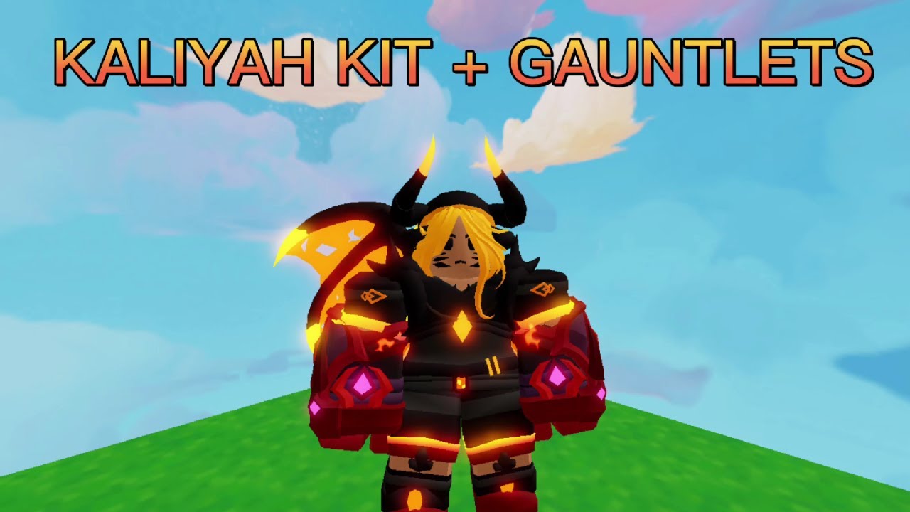 KALIYAH KIT + GAUNTLETS GIVES YOU INSANE COMBOS (Roblox Bedwars) - YouTube