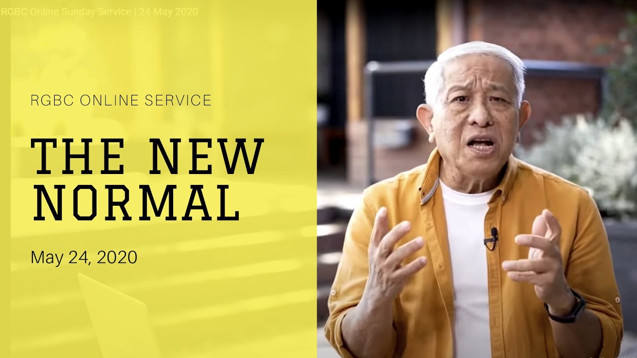 RGBC Online Sunday Service | 24 May 2020 - YouTube