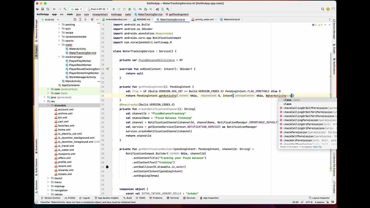 Kotlin Bootcamp - Water App - YouTube