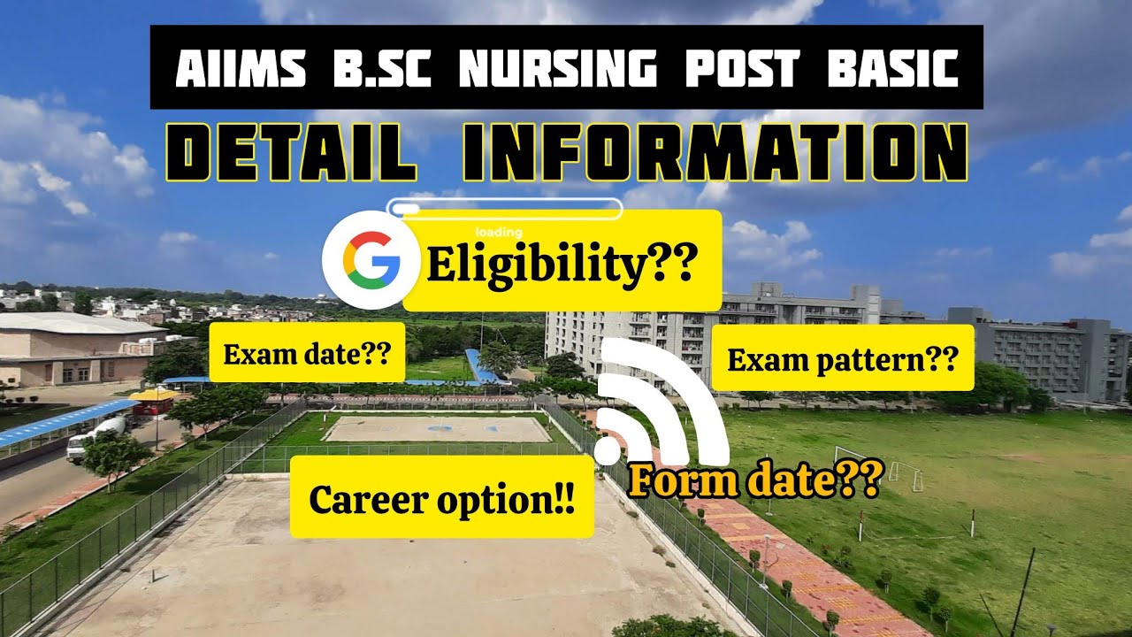 AIIMS BSc Nursing Post Basic complete details | BSc Nursing Post Basic ...