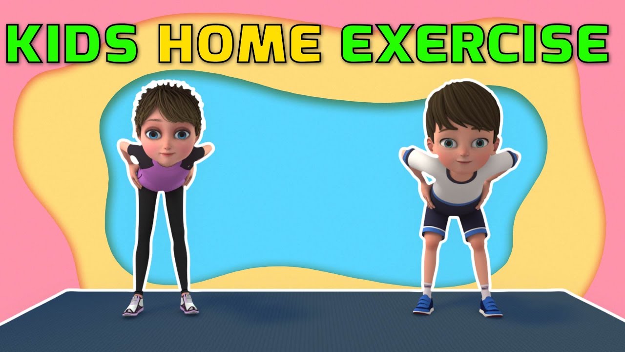Kids Home Exercises: Workout To Stay Active At Home | Kids Exercise ...