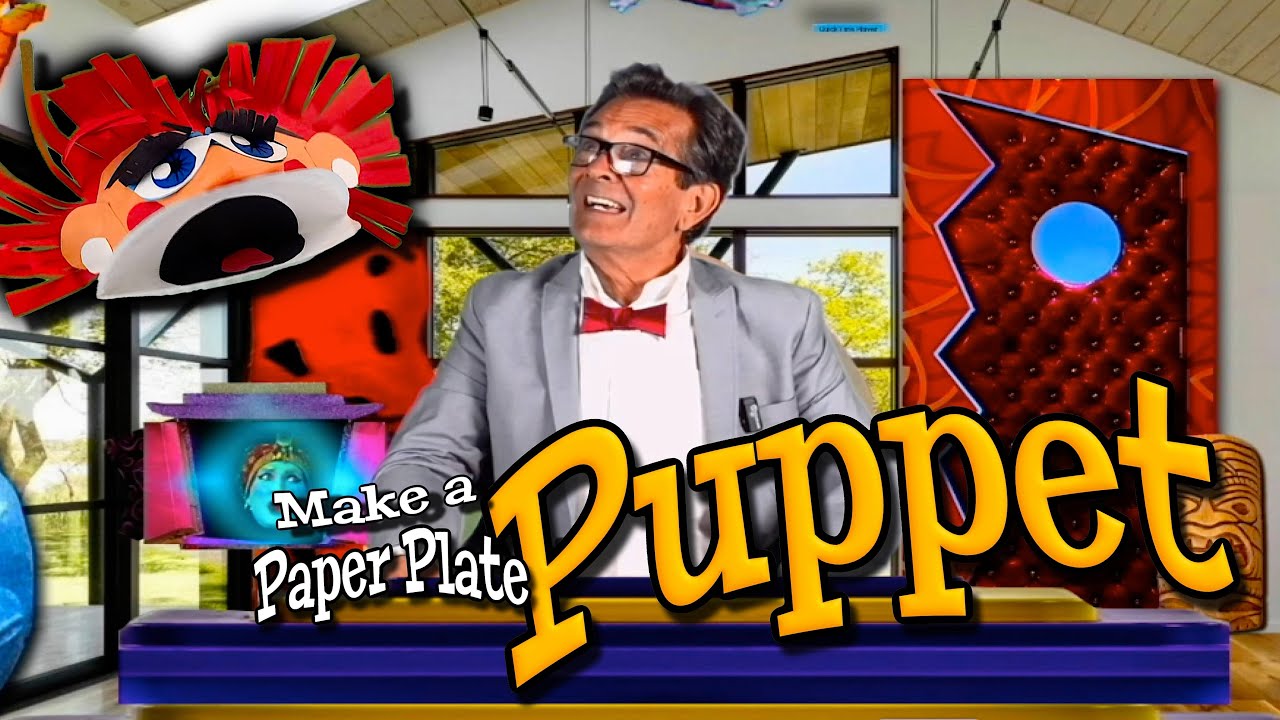 Make Paper Plate Puppet! - YouTube