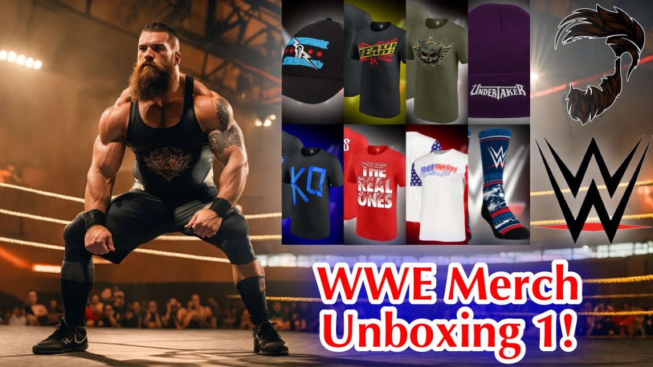 INSANE WWE MERCH UNBOXING EXTRAVAGANZA (You Won't Believe What's Inside ...