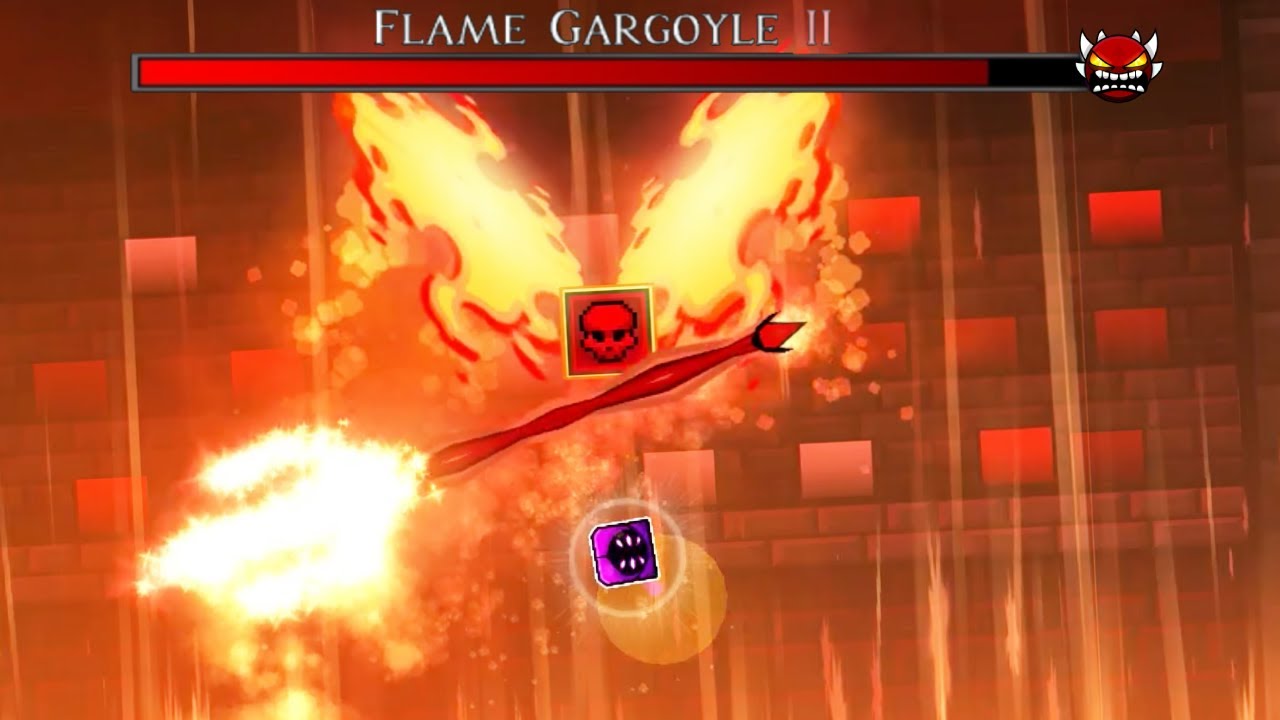 ELDEN RING boss in Geometry dash! | Flame arena II (Insane demon) 100% ...
