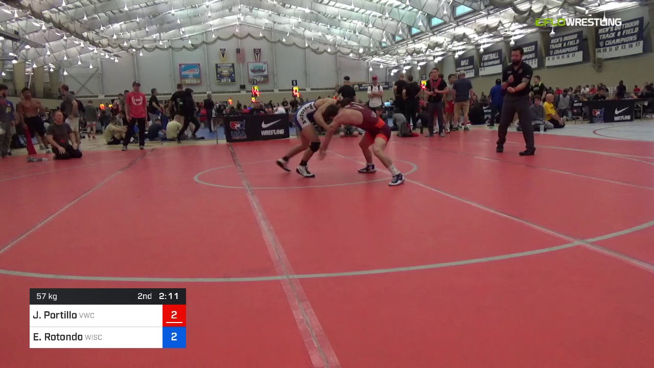 2018 UWW Cadet And U23 Nationals/U23 Freestyle 57 Consi Of 16 #2 ...