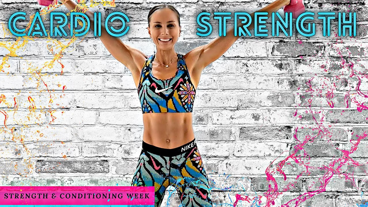 Total Body METABOLIC CONDITIONING Workout with Weights | Cardio ...