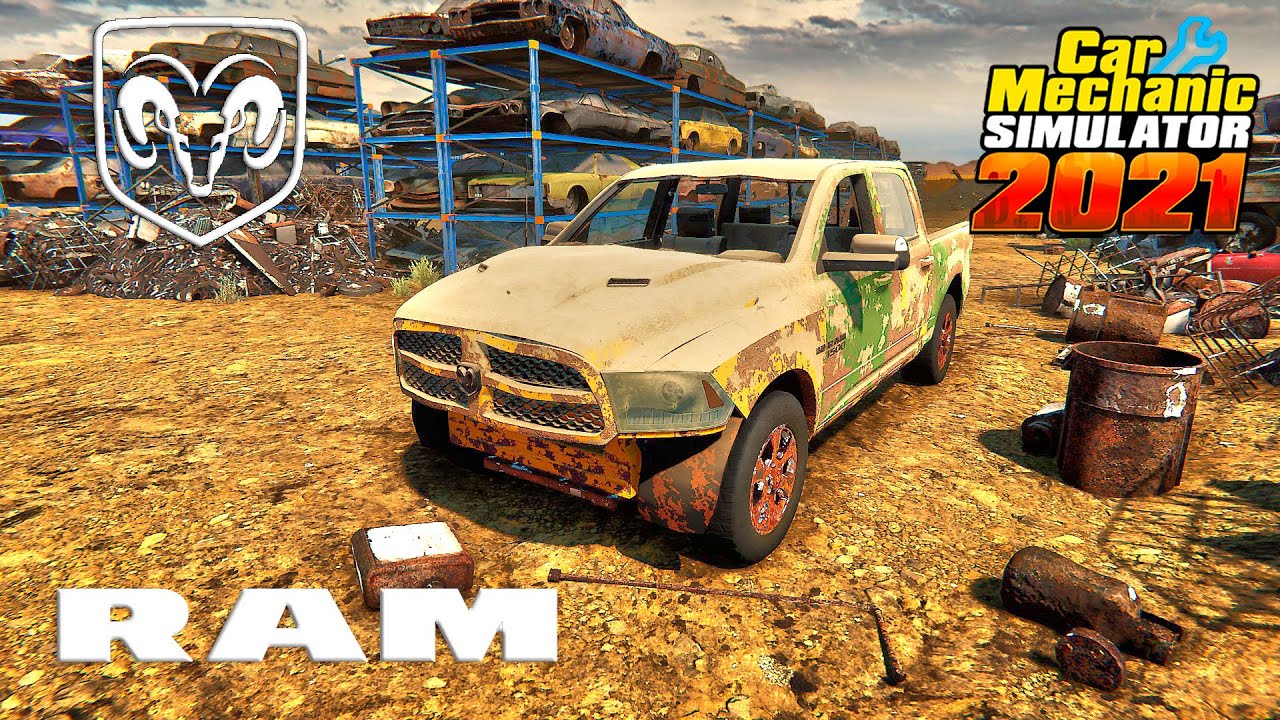 Dodge Ram 1500 restoration - Car Mechanic Simulator 2021 - YouTube