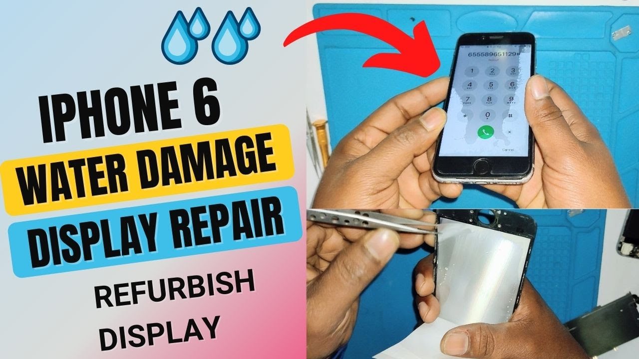 Water Damage Display Repair iPhone 6 | Refurbish Display iPhone BSAS ...