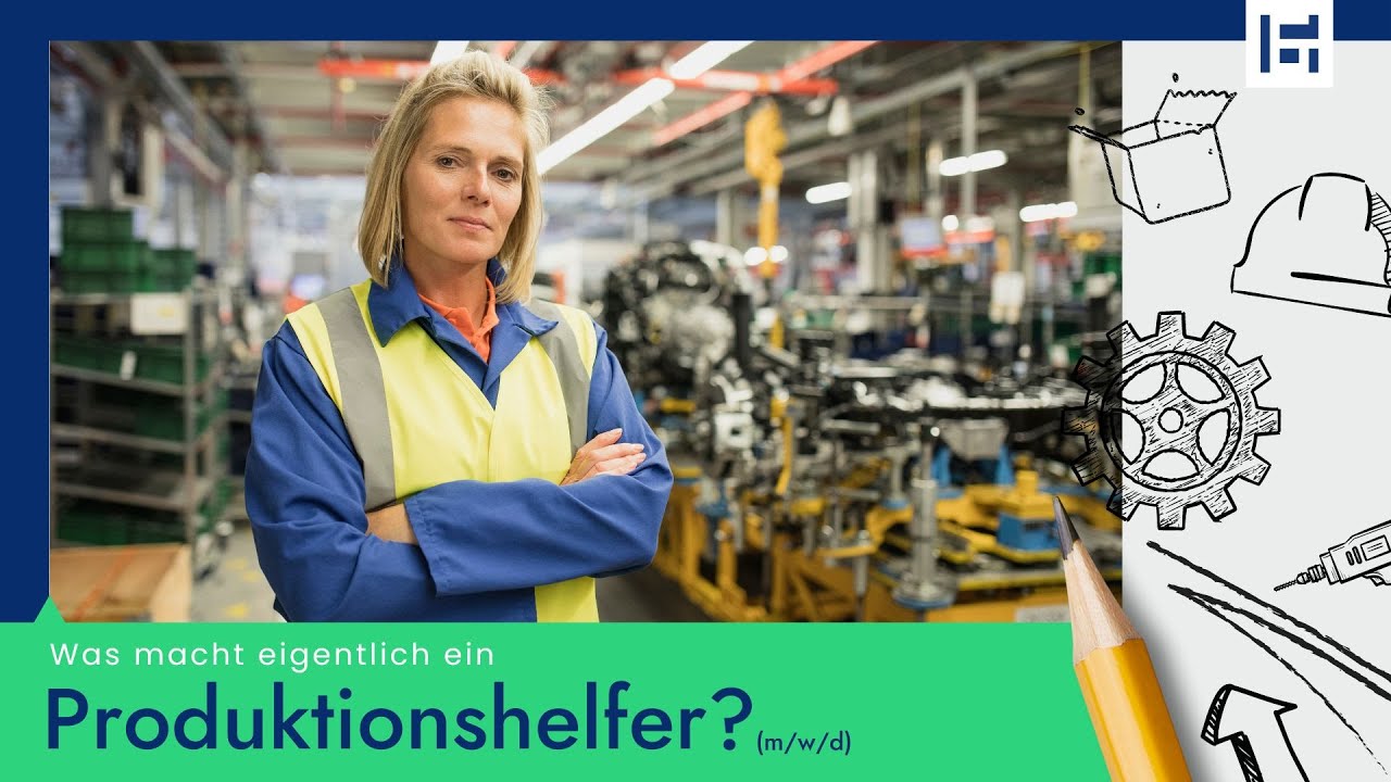 Was macht eigentlich ein Produktionshelfer? - YouTube