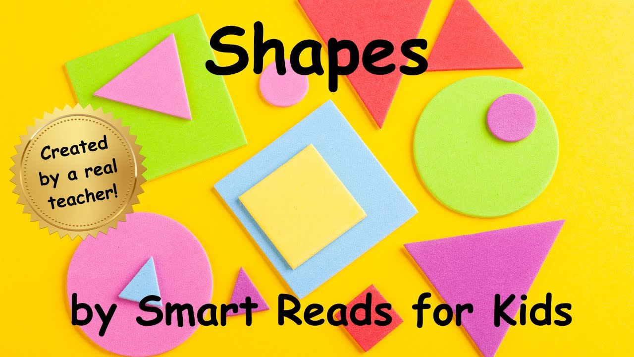 Shapes for Pre-K, toddlers, kindergarten, Learn to identify and name ...
