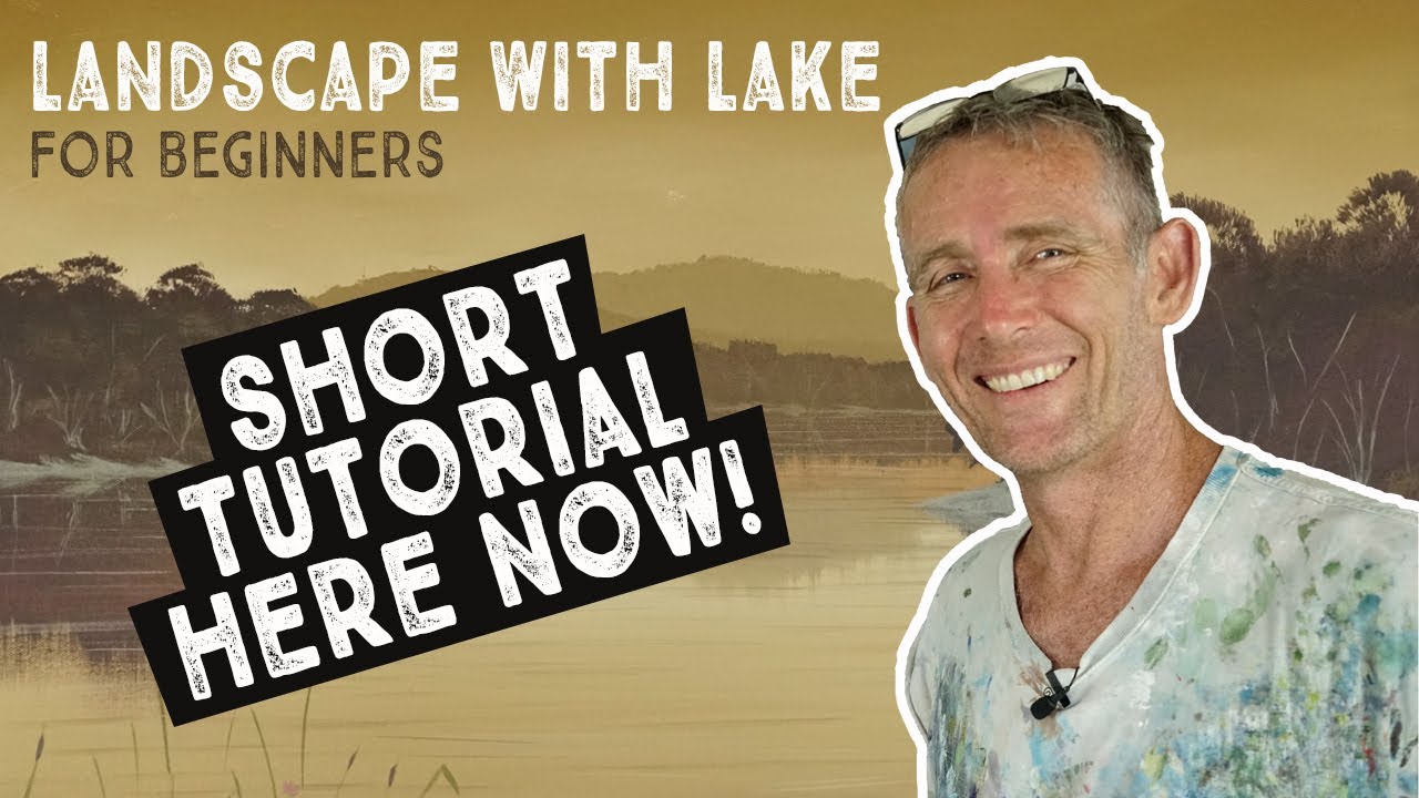 So You Wanna Paint a Landscape?? | in studio with Mark Waller - YouTube