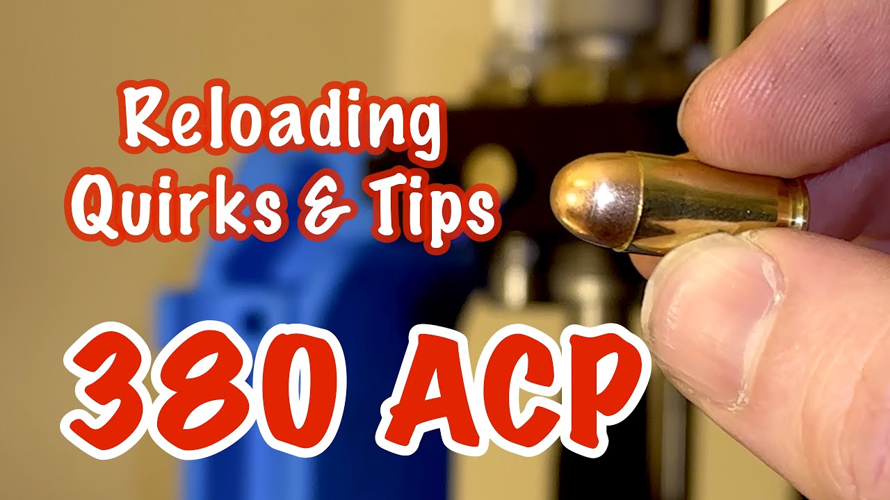 Overcoming The Quirks of Reloading 380 ACP - YouTube