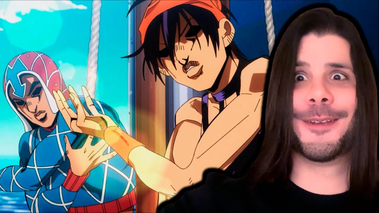 reacting to jojo’s bizarre adventure without context - YouTube