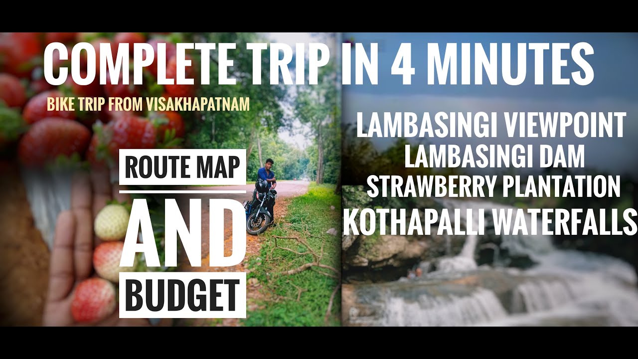Lambasingi -Kothapalli waterfalls | Complete trip in 4 Min | Route Map ...