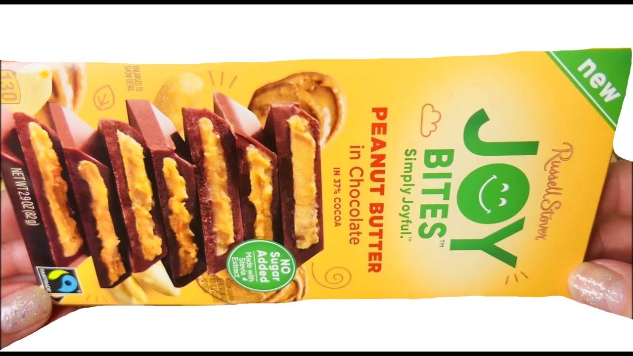 (UNBOXING) JOY BITES CHOCOLATE PEANUTBUTTER CANDY BAR FROM THE 99 CENT ...
