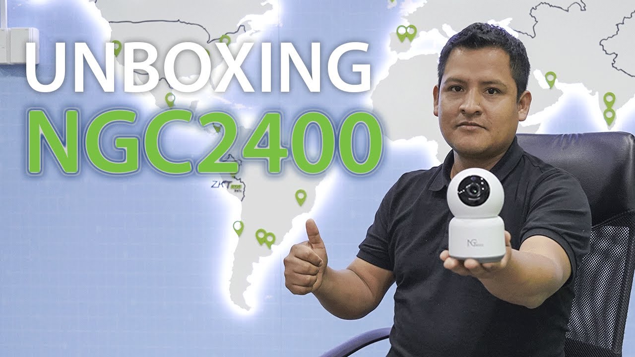 Unboxing Cámara Wifi NGC2400 - NGTeco - YouTube