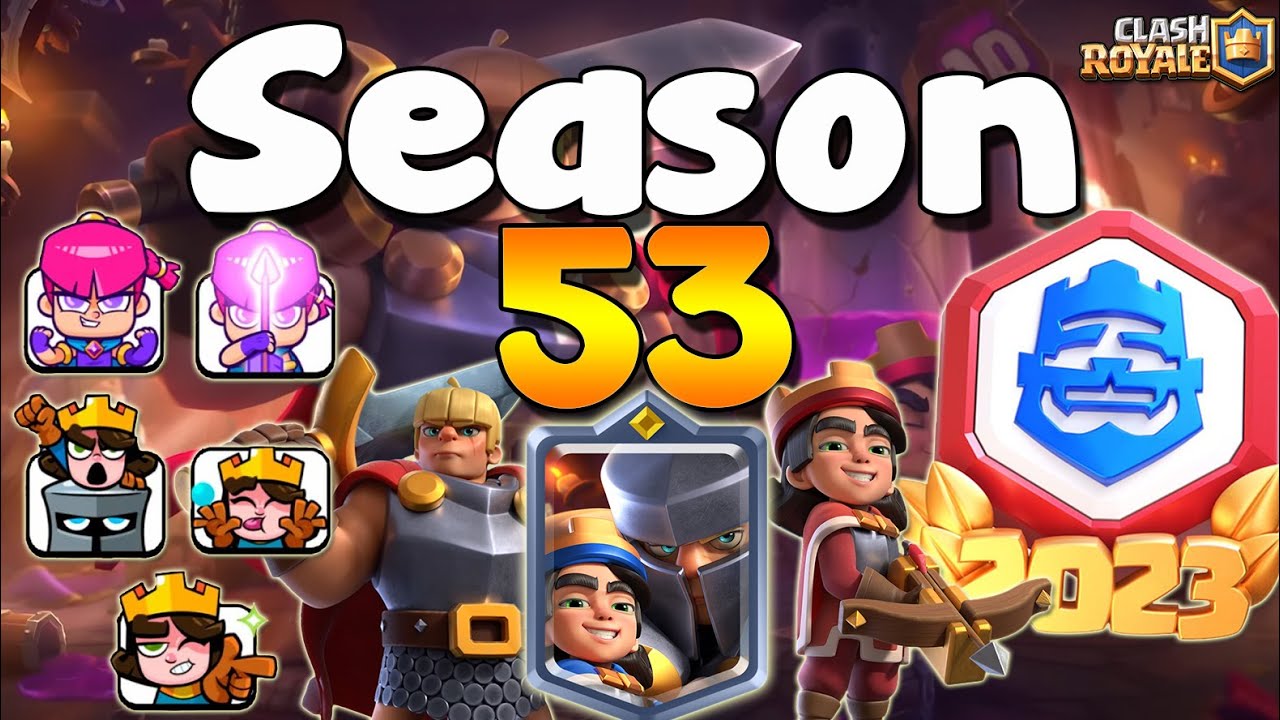TODO SOBRE LA TEMPORADA 53 CLASH ROYALE ARQUERAS EVO, SKIN DE TORRE ...