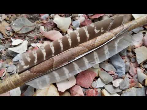Arrow Cresting With Snake Skin (How To Crest An Arrow With Snake Skin ...