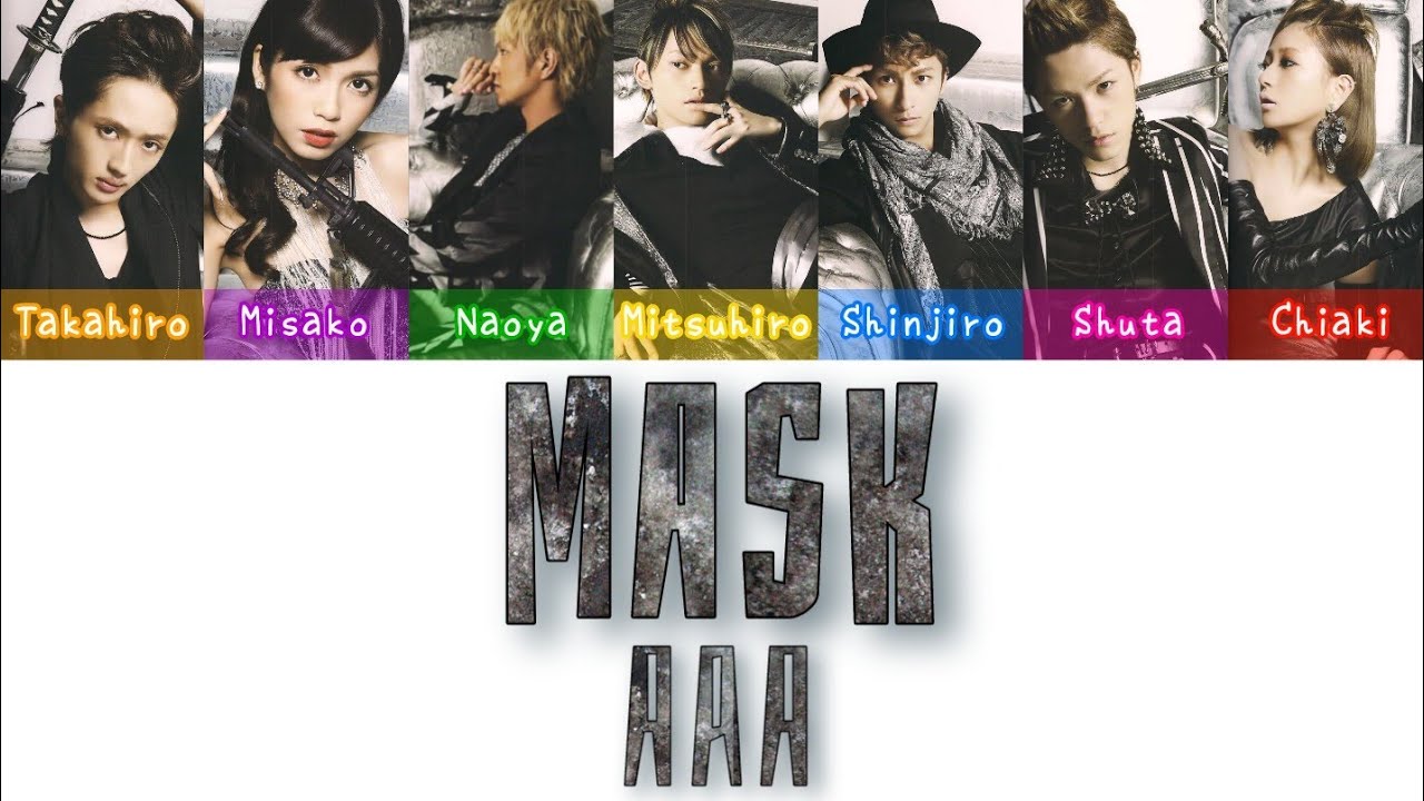 AAA - MASK | Color Coded lyrics (Kan/Rom/Eng) - YouTube