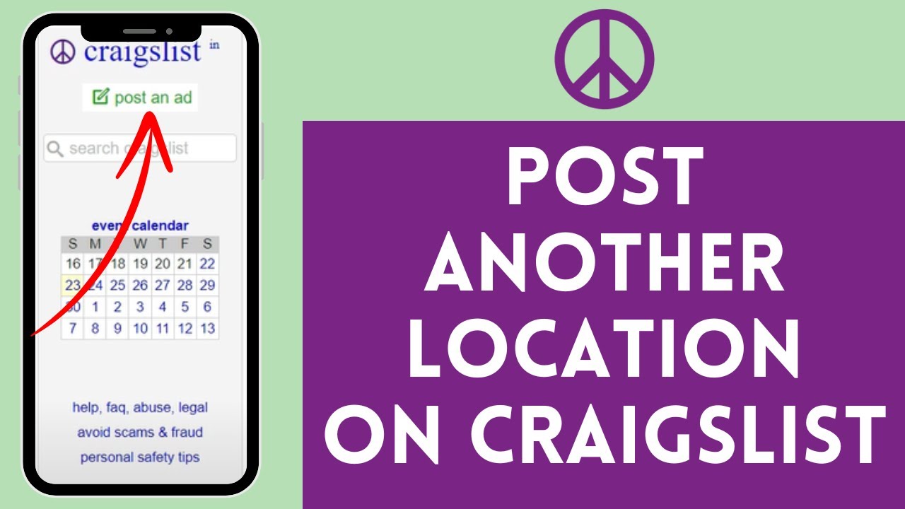 How to Post in Another Location on Craigslist (2024) - YouTube