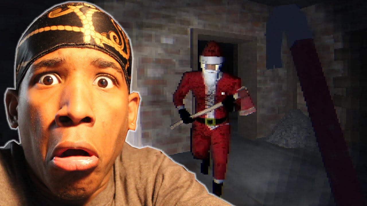CHRISTMAS HORROR GAME WITH SANTA | Slay Bells - YouTube