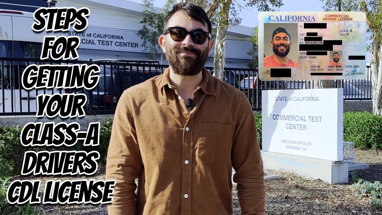 Steps To Get Your Commercial Drivers License CDL Class A | How To Get ...