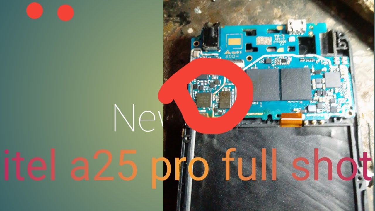 itel a25 pro full short solution - YouTube
