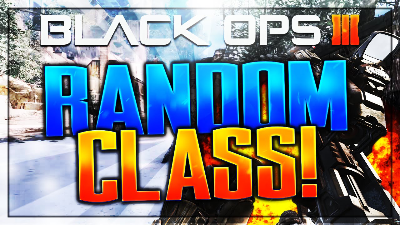 RANDOM CLASS GENERATOR! (BO3) - YouTube