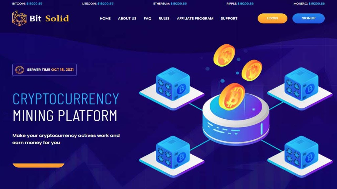 Buy BTC-MINING Themes || Mining Website || Ehyip.net - YouTube