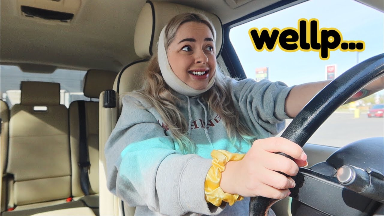 Driving for the FIRST TIME since SURGERY... - YouTube
