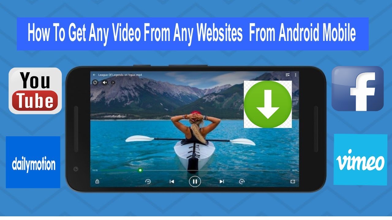 How To Save Any Video From Any Websites From Android Mobile - YouTube