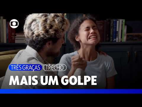 Raul conta a Joélly que Jorginho Ninja morreu e ela desaba | Três Graças | TV Globo