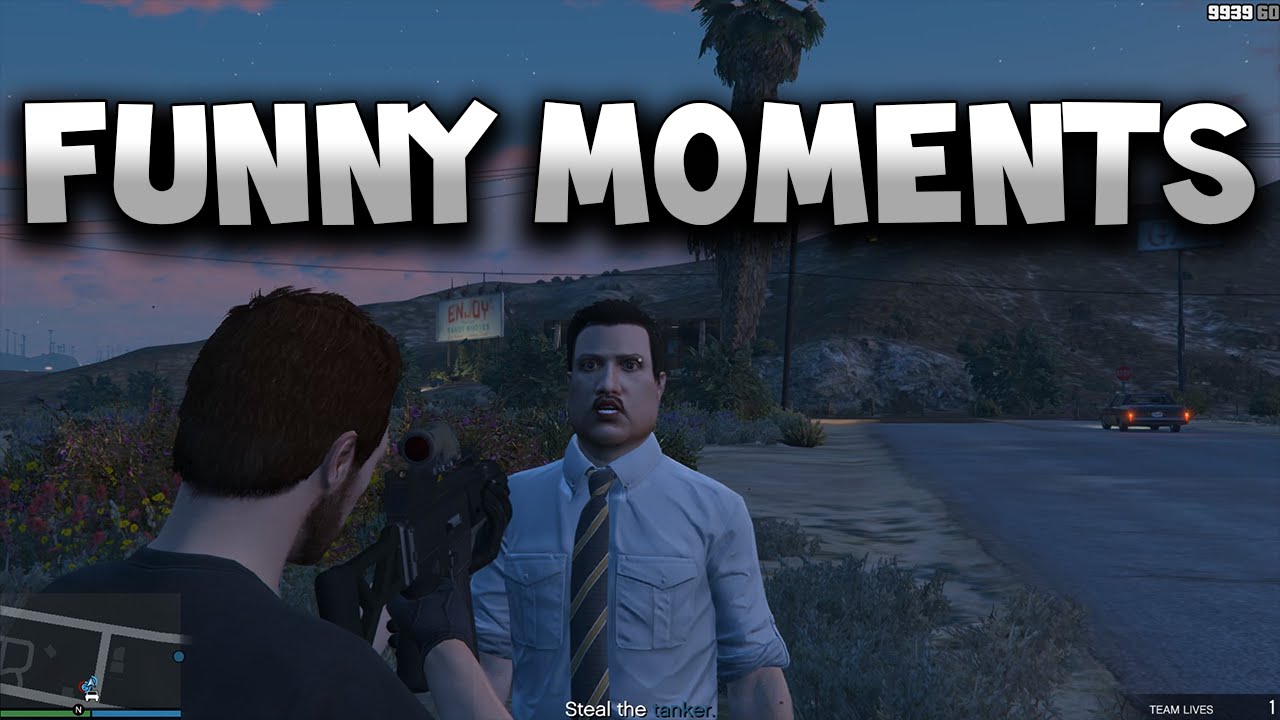 Grand Theft Auto 5 - Funny Moments 3 - YouTube