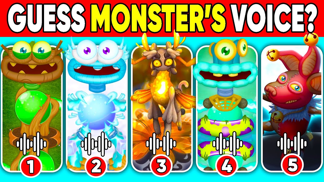 Guess The Monster's Voice (My Singing Monsters) | Baby Wubbox ...