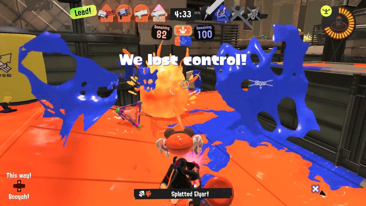 Splatoon 3: Heavy pressure in Splat Zones [9(3)-0, Heavy Splatling ...