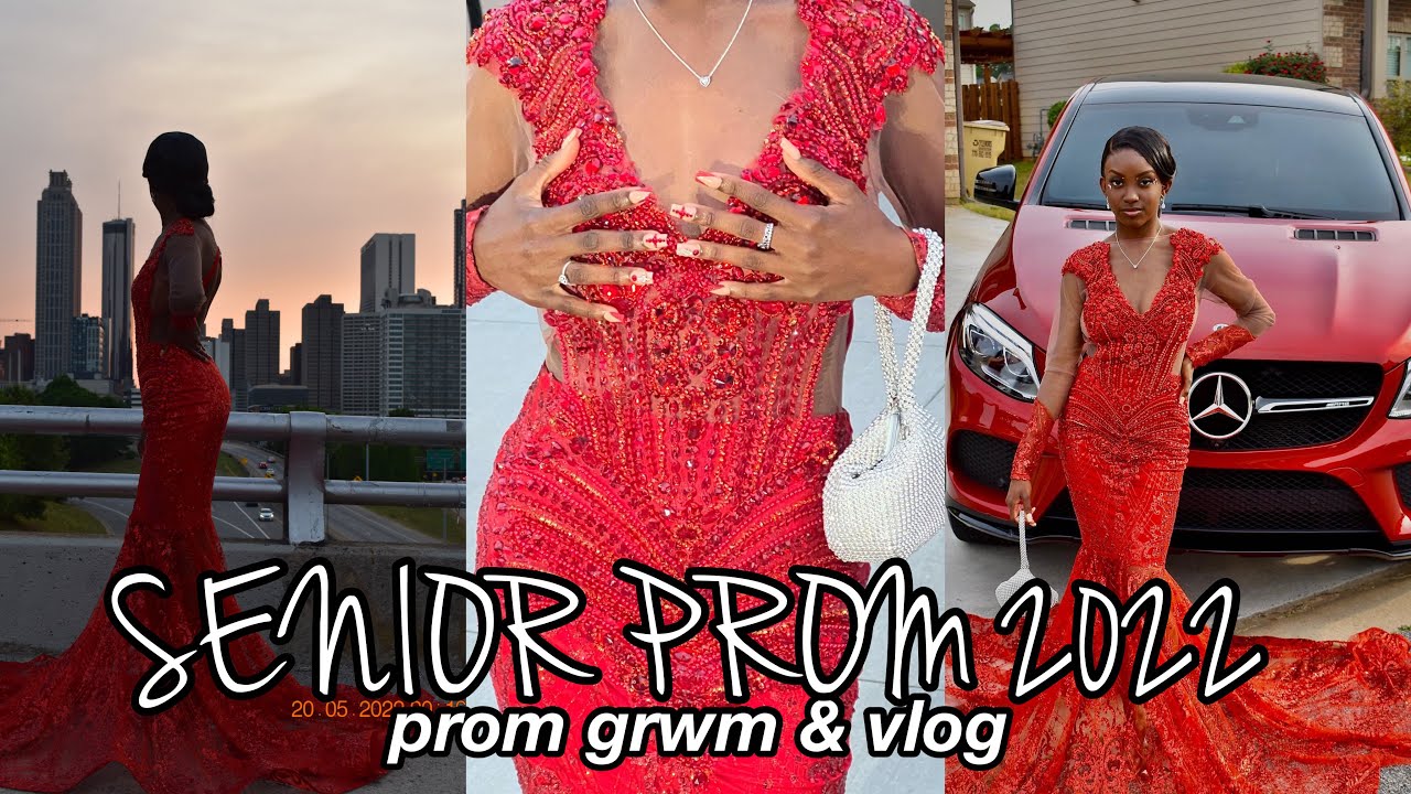 SENIOR PROM 2022 grwm/vlog - YouTube