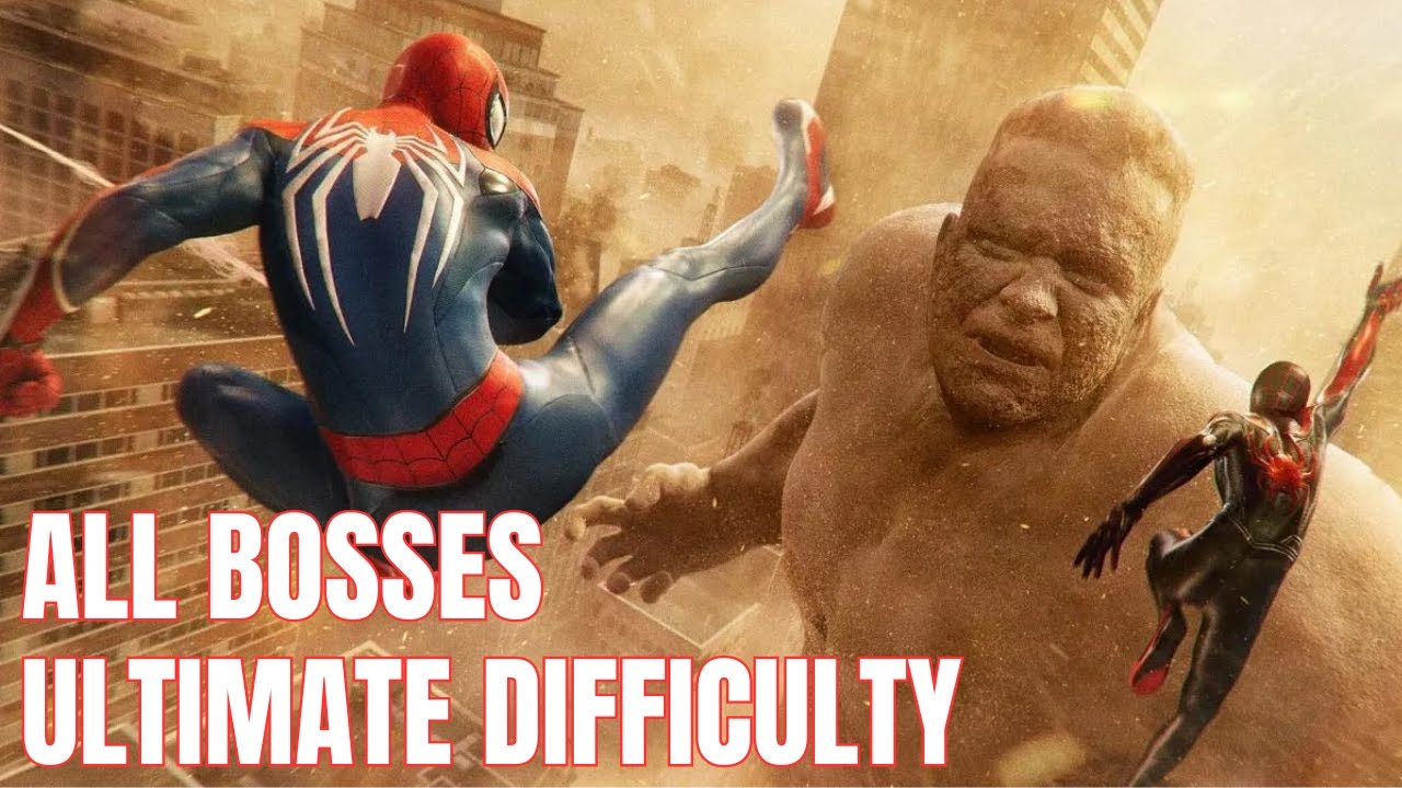 Spider-Man 2 - All Bosses (ULTIMATE DIFFICULTY) - YouTube