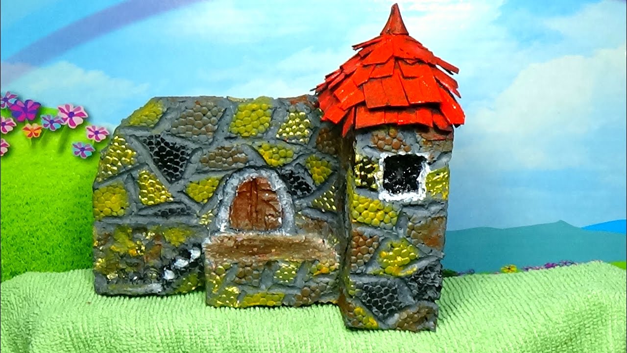 Diy tower miniature How to make a tower - YouTube