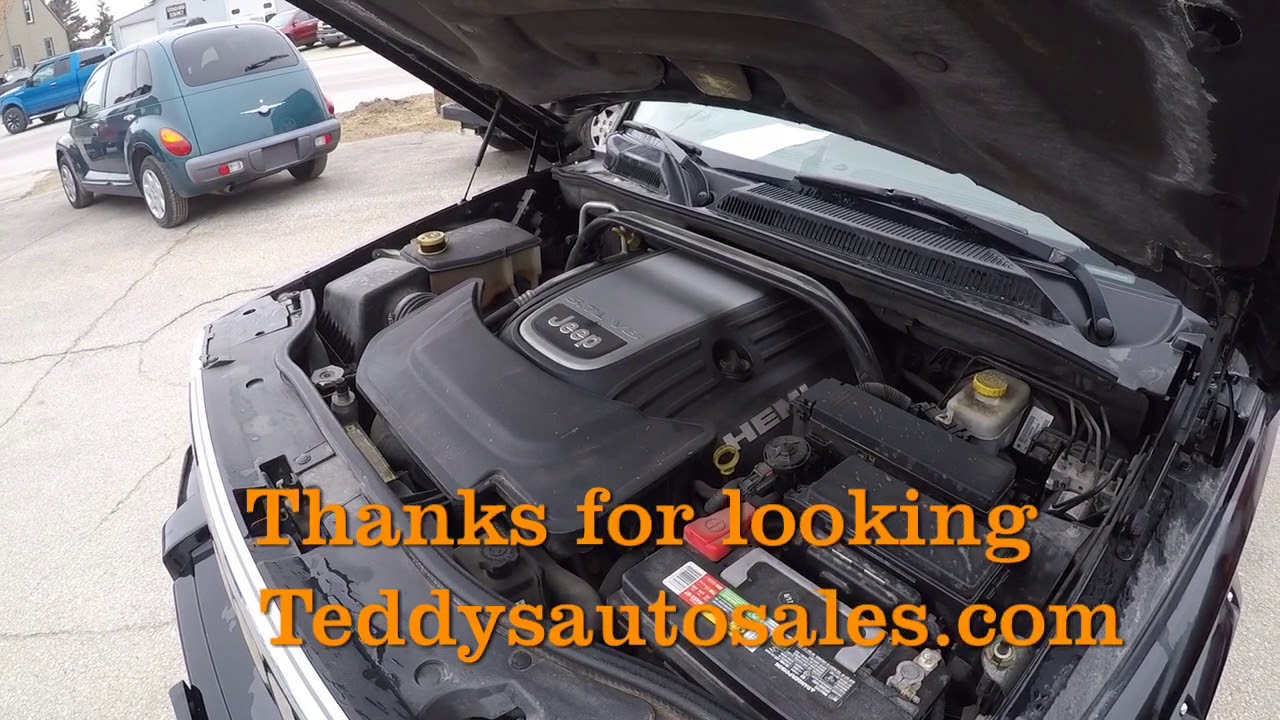 2007 Jeep commander limited hemi v8 4x4 - YouTube